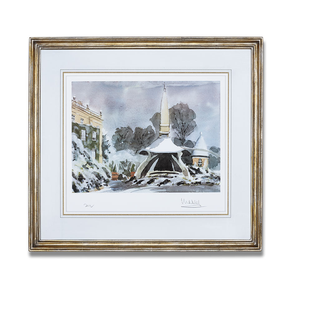 'The West Side of Highgrove House' Limited Edition Framed, Artist Proof ... 'The West Side of Highgrove House' Limited Edition Framed, Artist Proof ...