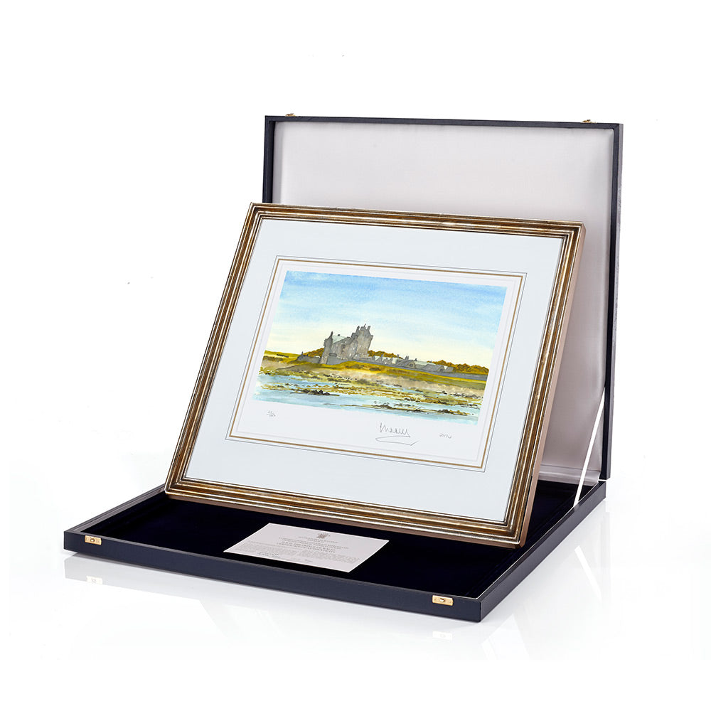 'Ackergill Tower' Limited Edition Framed Lithograph | Highgrove Shop ...