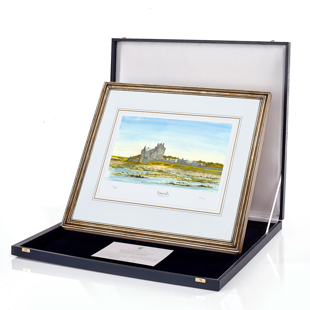 'Ackergill Tower' Limited Edition Framed Lithograph | Highgrove Shop ...