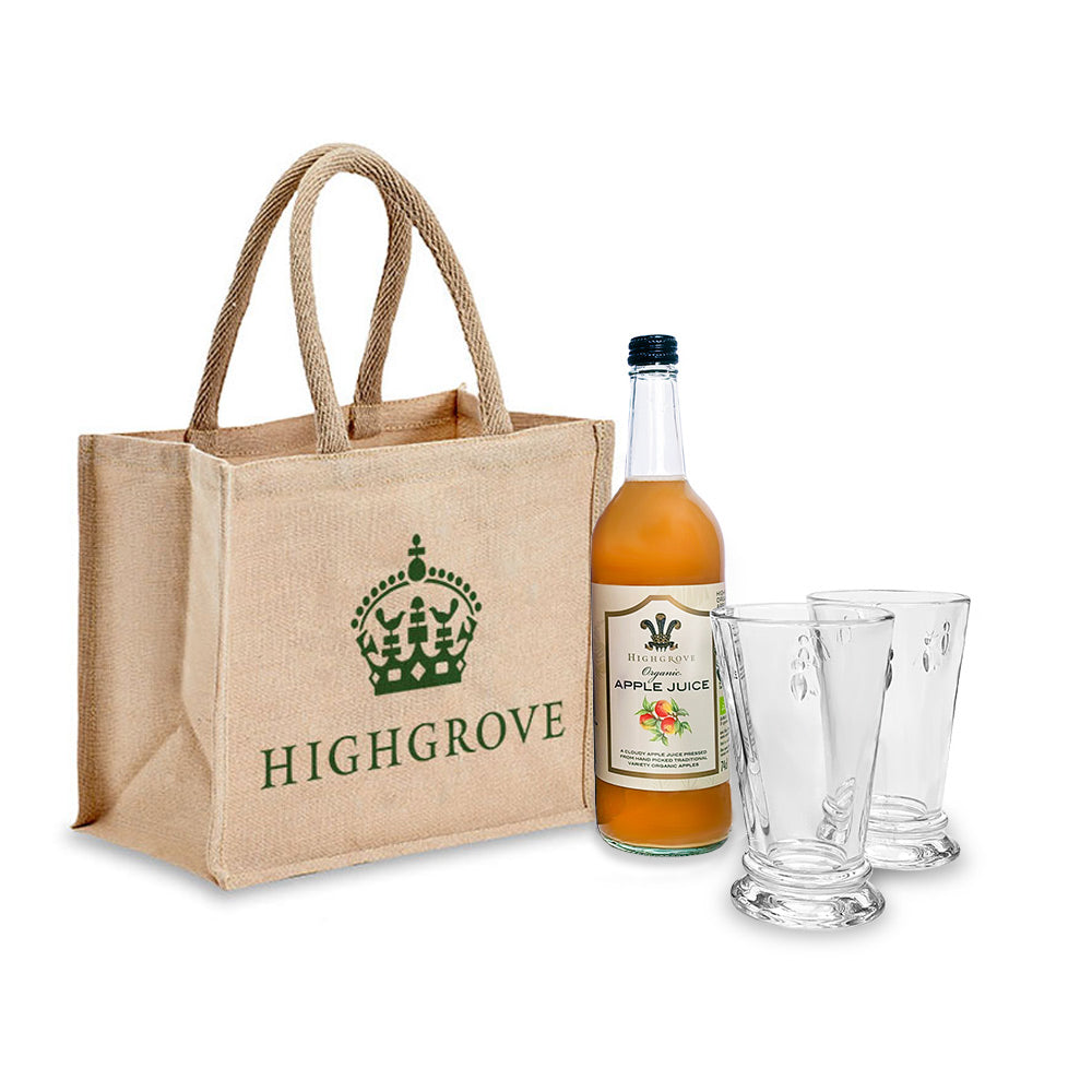 Highgrove Apple Juice & Glasses Gift Set | Highgrove Shop & Gardens