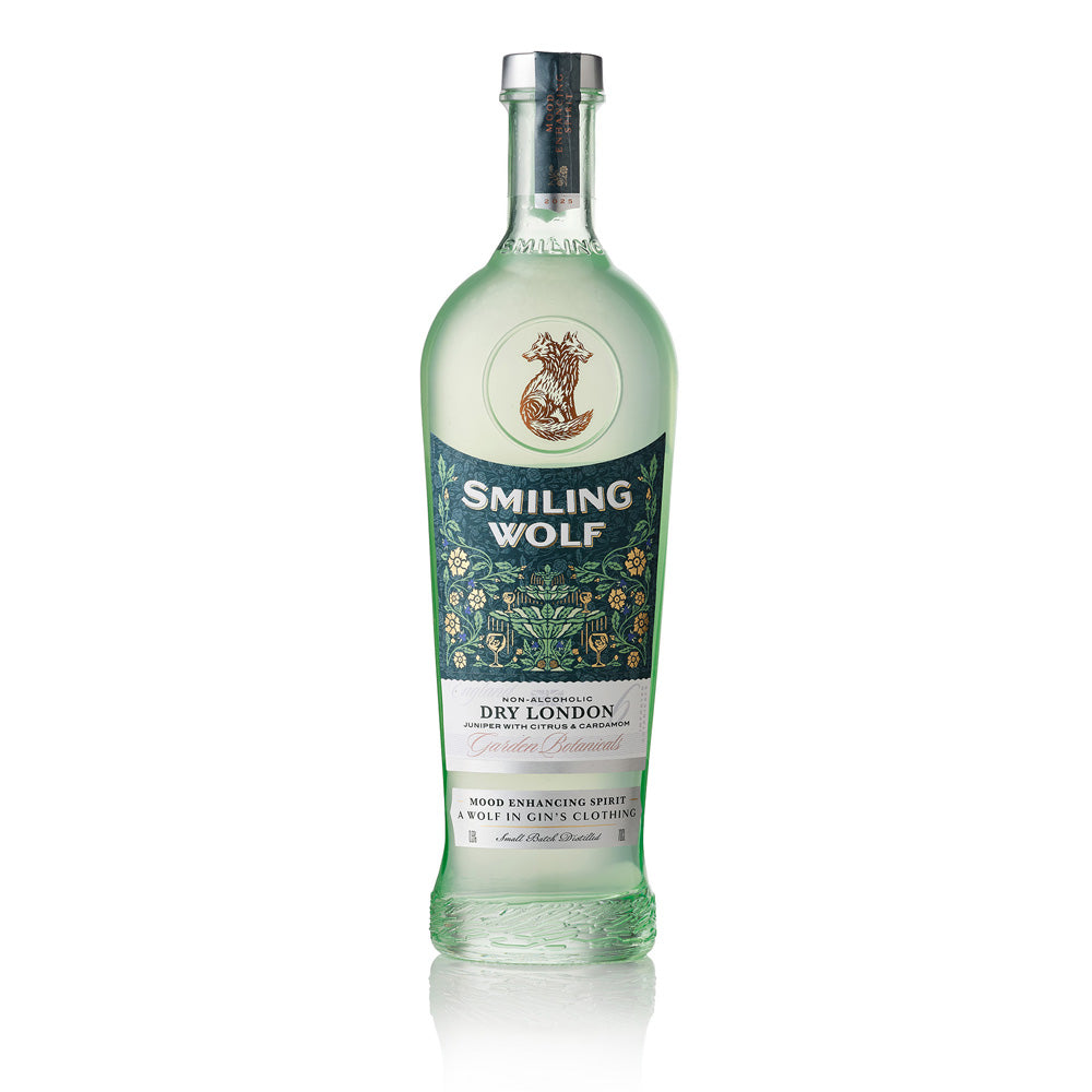 Mood Enhancing Non-Alcoholic Dry London Gin from Smiling Wolf ...