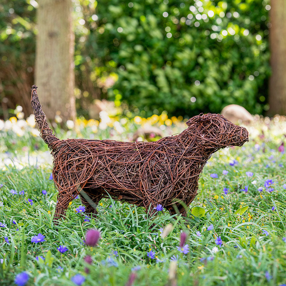 'Tigga' Jack Russell Dog Willow Sculpture | Emma Stothard X Highgrove ...