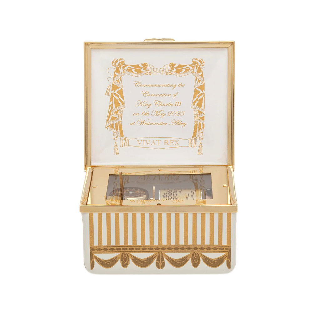 Coronation Gold Prestige Musical Box | Highgrove Shop & Gardens x ...