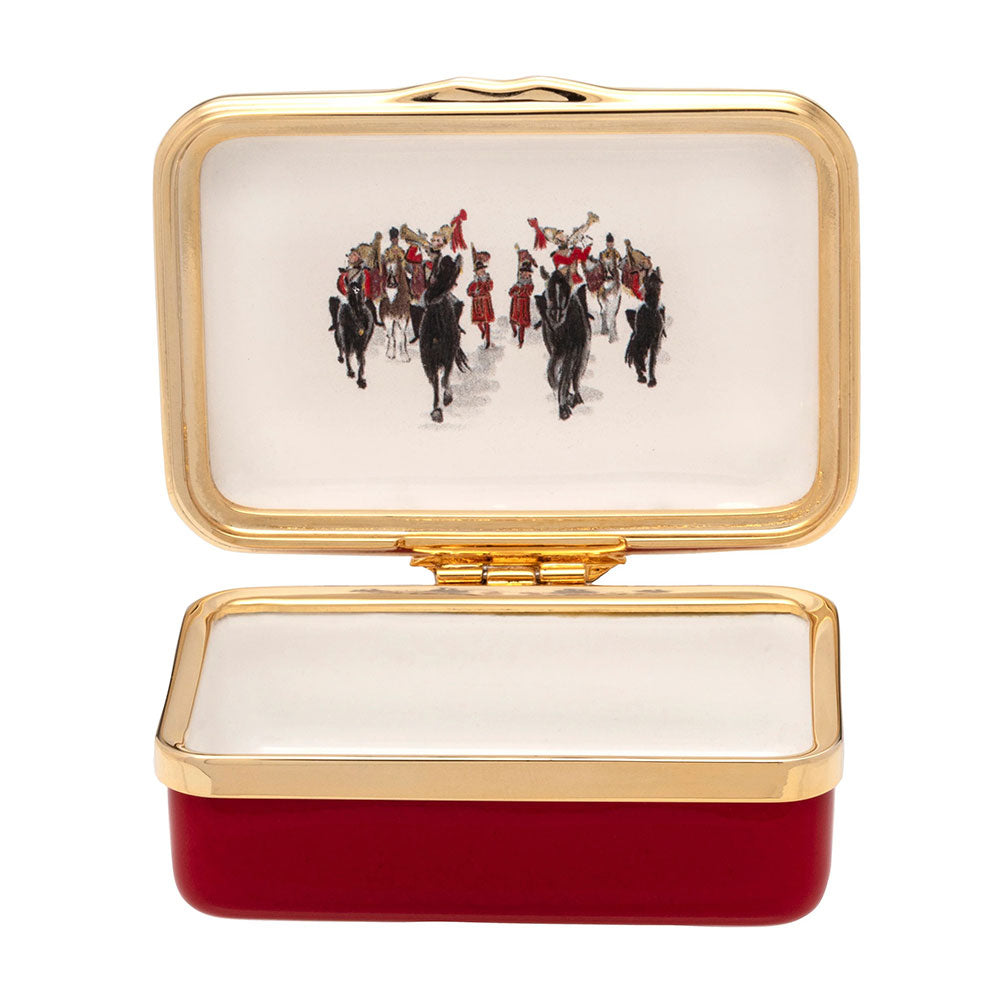 Trooping the Colour Small Enamel Trinket Box | Highgrove Shop & Gardens