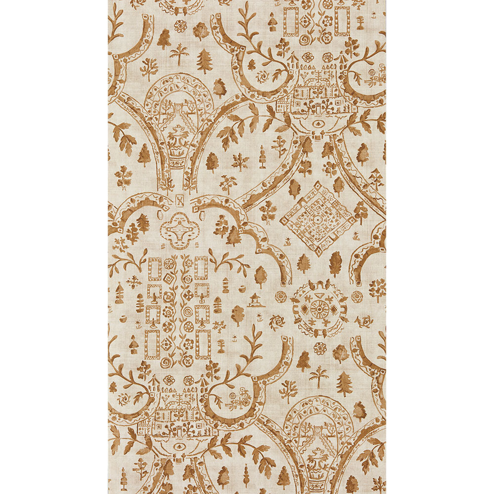 Highgrove X Sanderson Topiary View Wallpaper | Highgrove Shop & Gardens