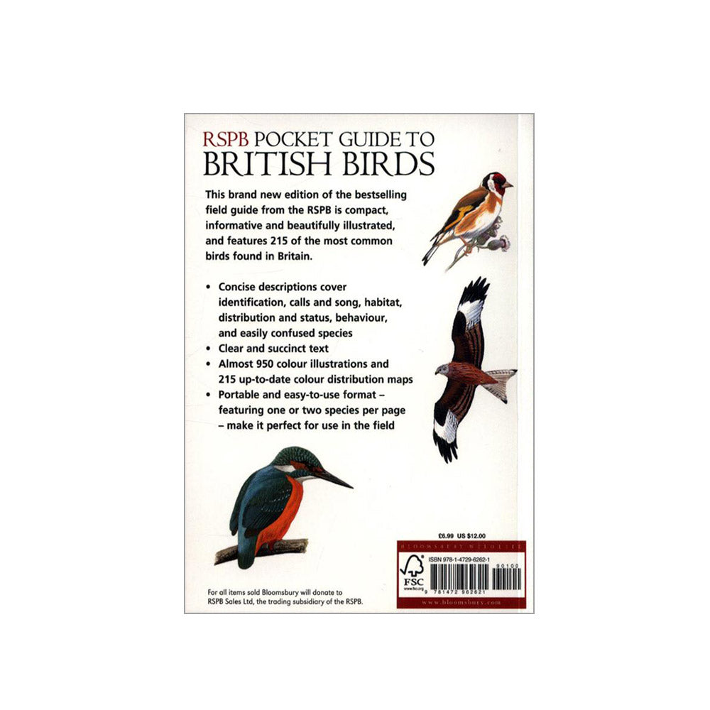 RSPB Pocket Guide to British Birds | Books | Highgrove Shop & Gardens